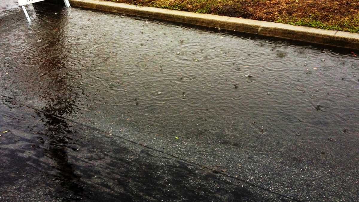 Storm sprinkles light rain on Central Coast