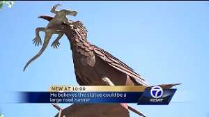 Road Runner Statue