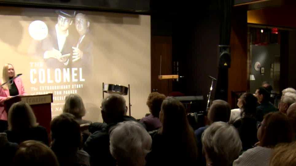 Author holds book talk about all things Elvis Presley at Frazier Museum