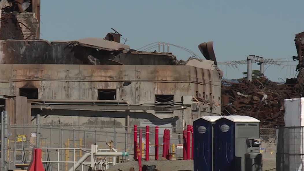 Tour shows progress at Calif. battery storage facility a year after fire