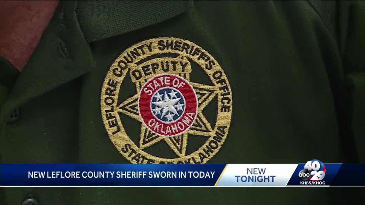 New LeFlore County Sheriff sworn in