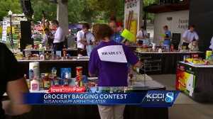 Iowa State Fair grocery bagging contest