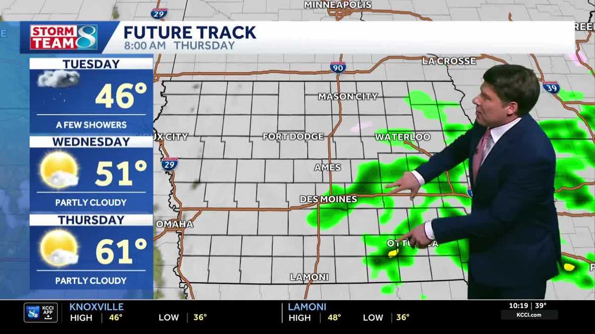 Des Moines weather: Rain chances return this week