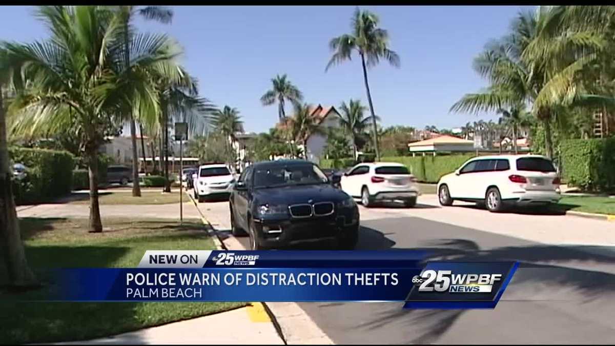 Police warn of distraction thefts