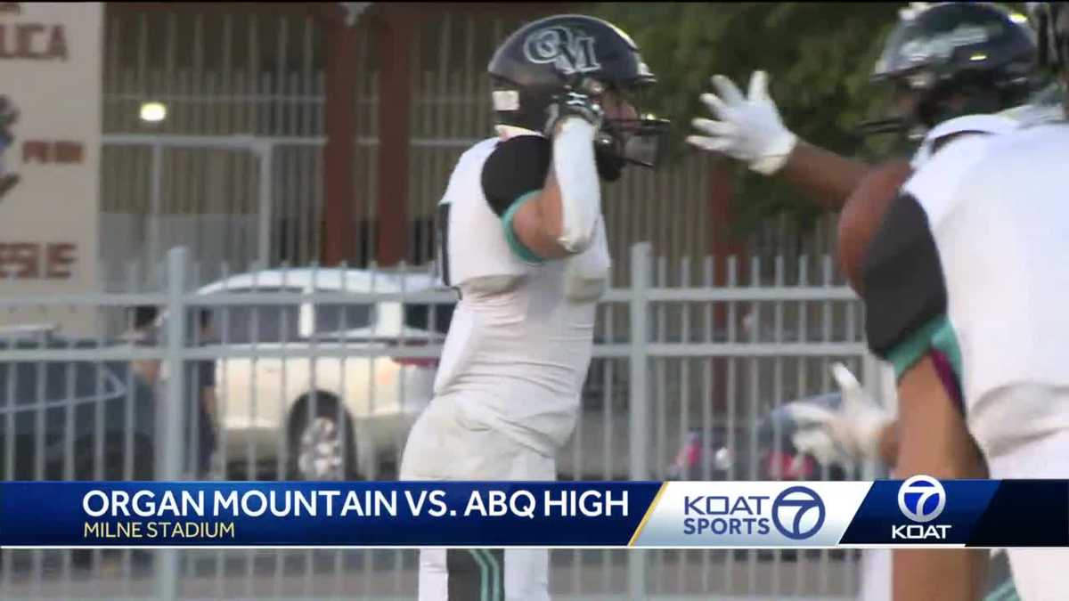 HS Football: Organ Mountain vs. Albuquerque High