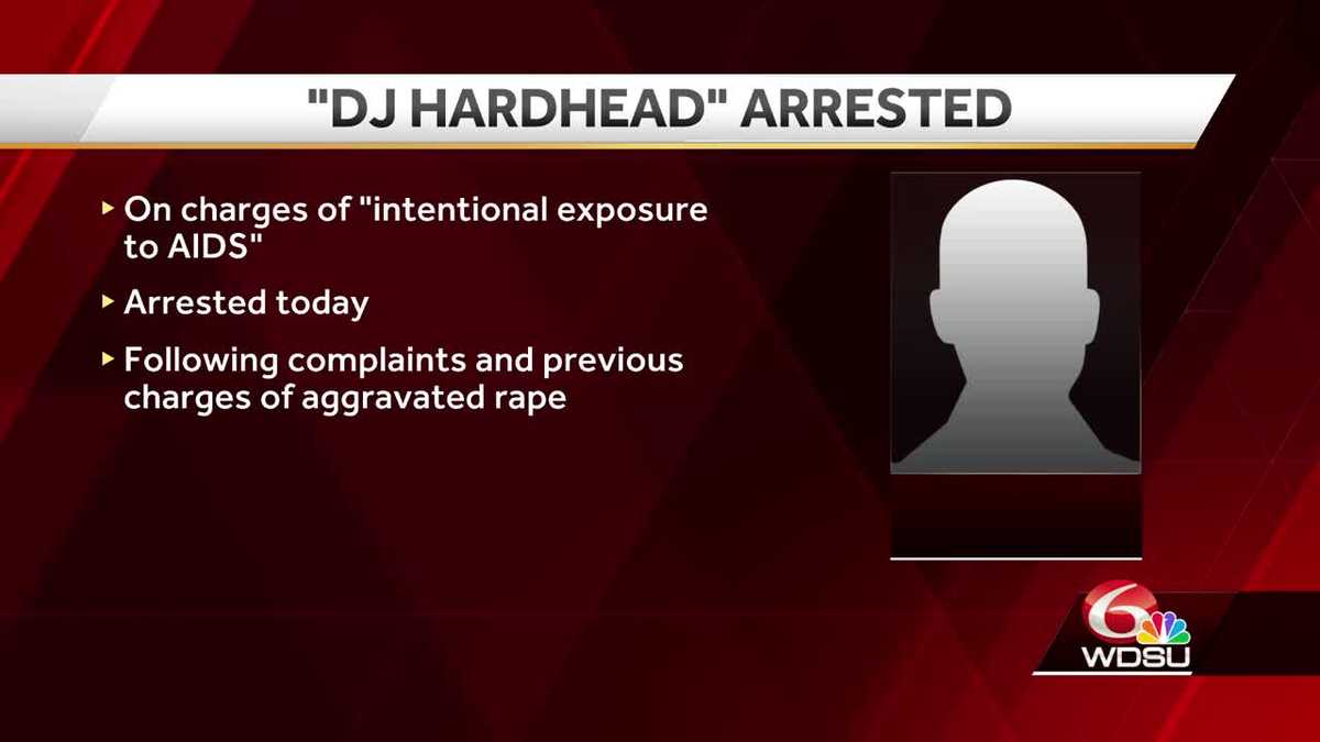 New Orleans DJ arrested for intentional exposure to AIDS