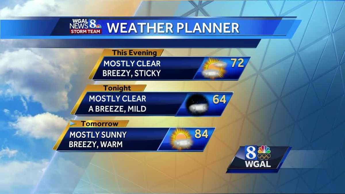 Joe Calhoun says summer-like temps remain