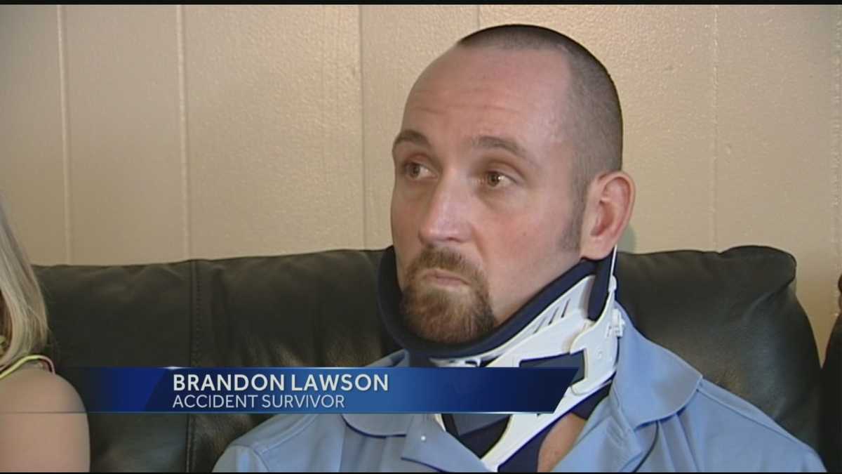 130 mph crash survivor talks to WXII