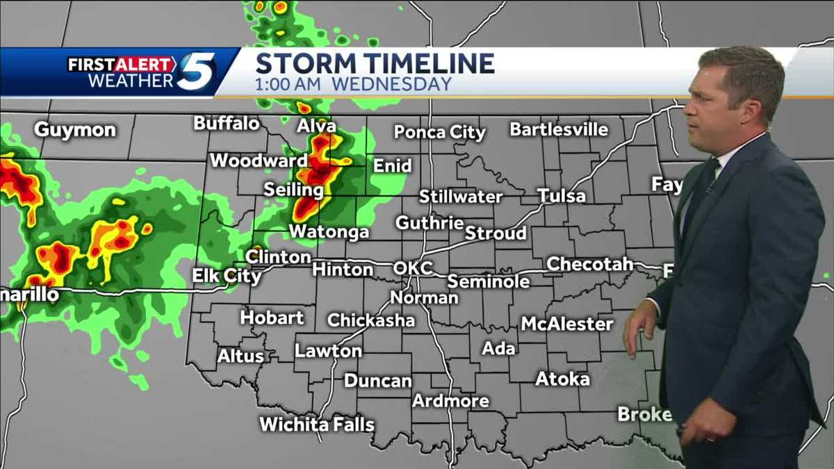 Storms moving in tonight