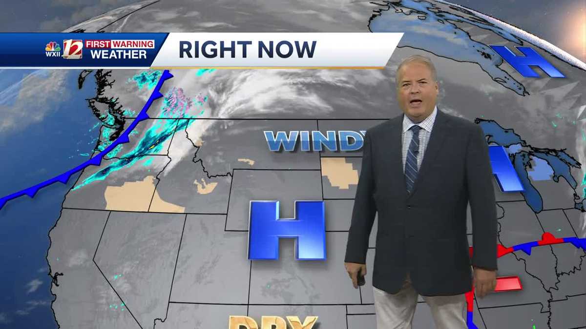 WATCH: Dry, Warm Weekend. Fall Weather Next Week