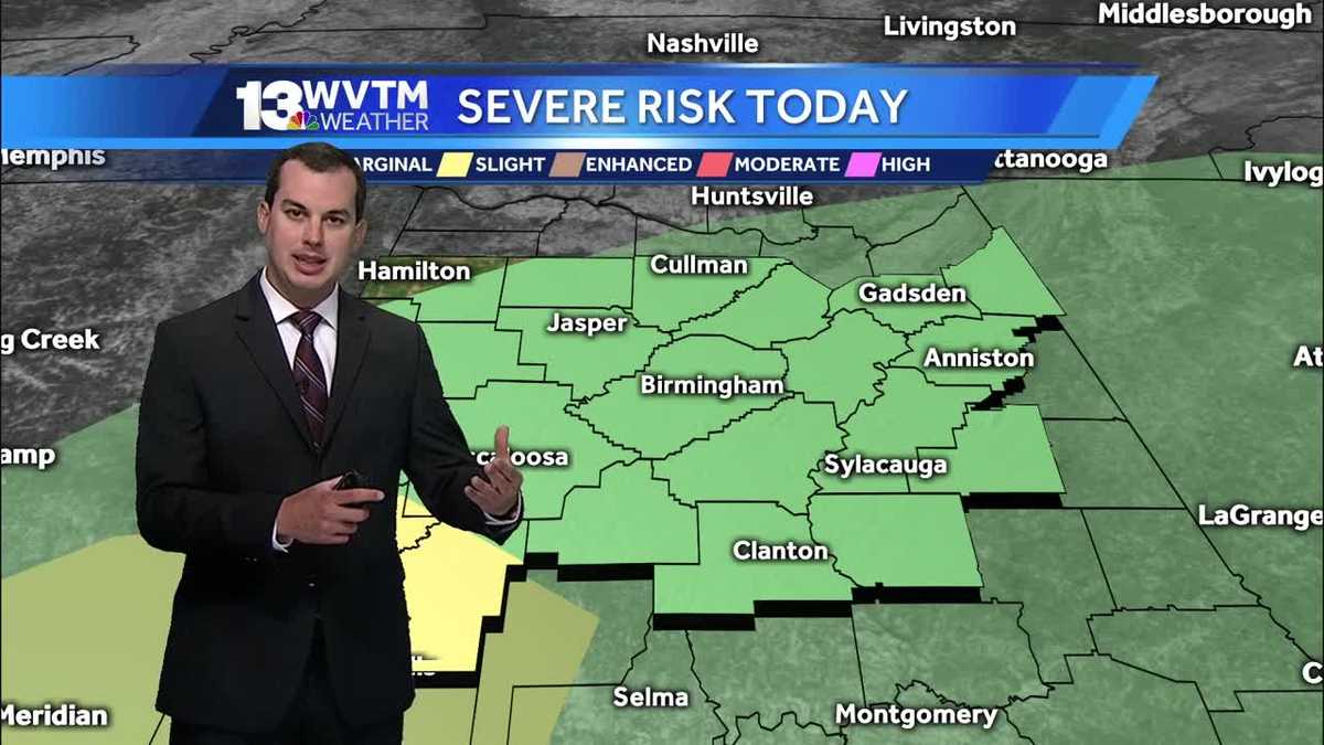 Adrian Castellano's midday update on storms in central Alabama