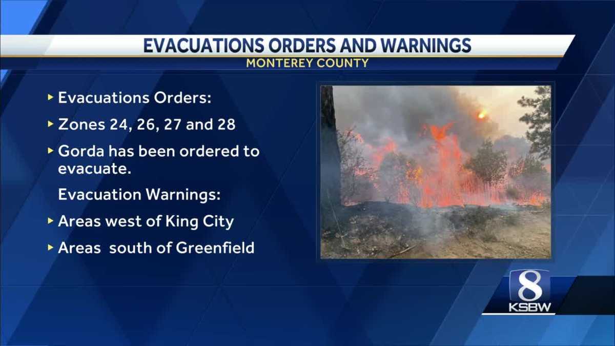 New Dolan Fire evacuation warnings border King City and Greenfield