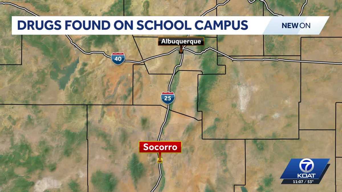 Drugs found on Socorro elementary school campus