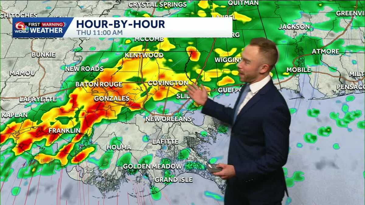 Cold start Wednesday! Heavy rain & flash flood risk Thursday-Friday.