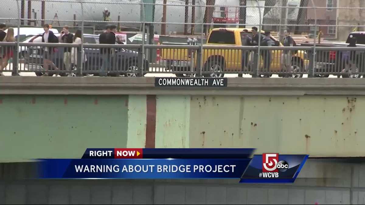Comm. Ave Bridge project closures to go into effect
