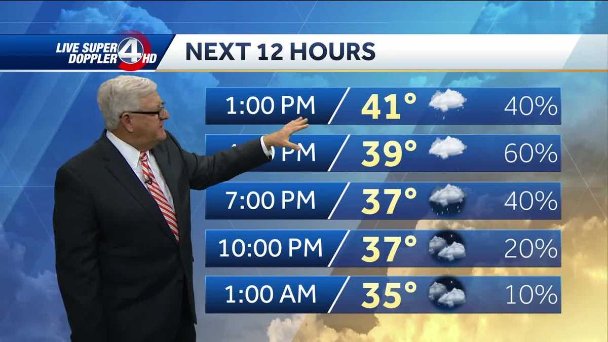 Winter storm moves out, making way for freezing hazard