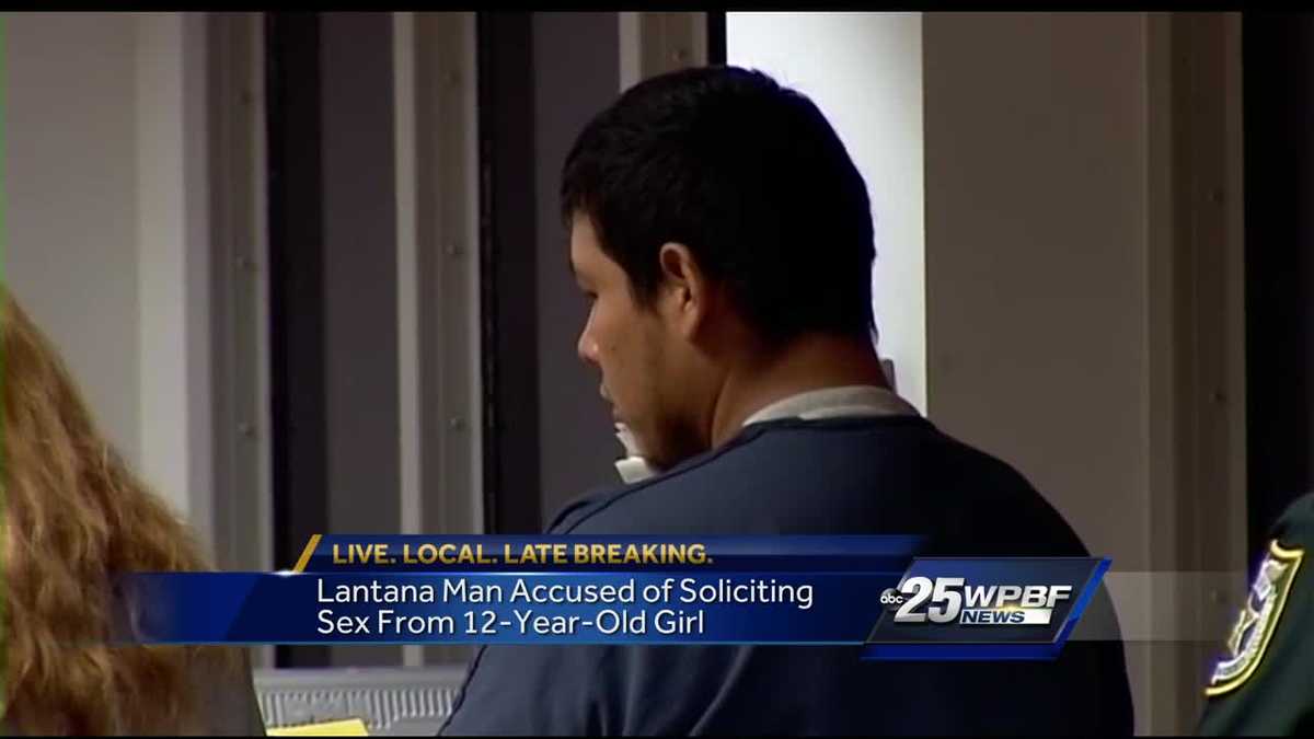 Man accused of soliciting sex from child Man accused of soliciting sex from child