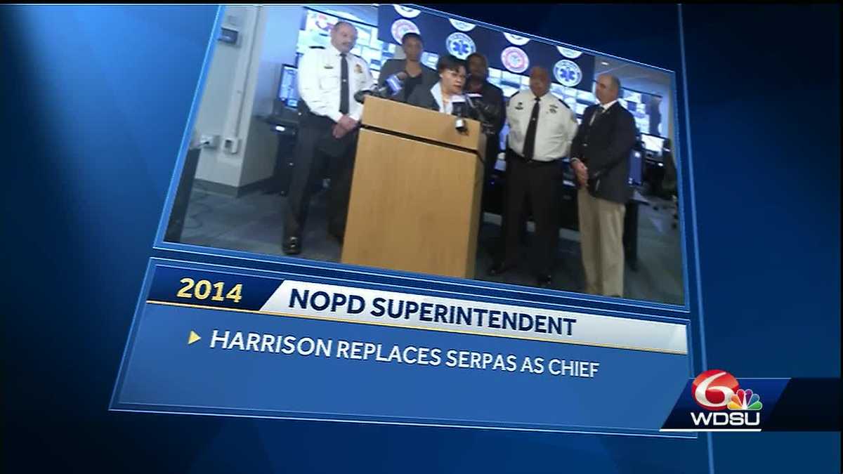 Here's Chief Michael Harrison's career timeline at NOPD