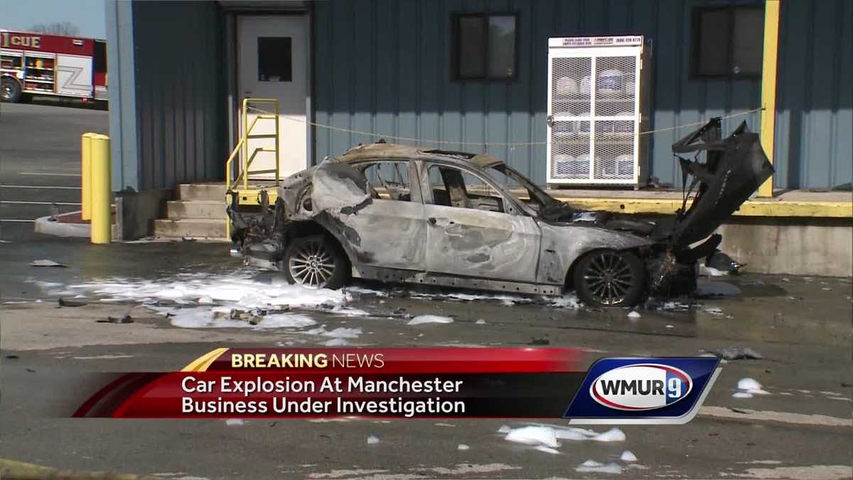 Car explosion at Manchester gas company under investigation
