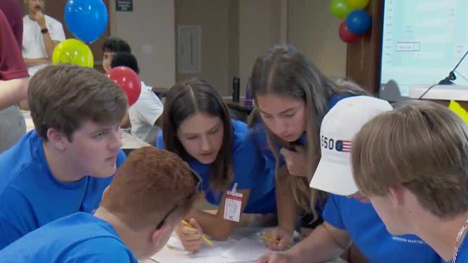 Celebrating Engineering Week with STEM students at Lockheed Martin