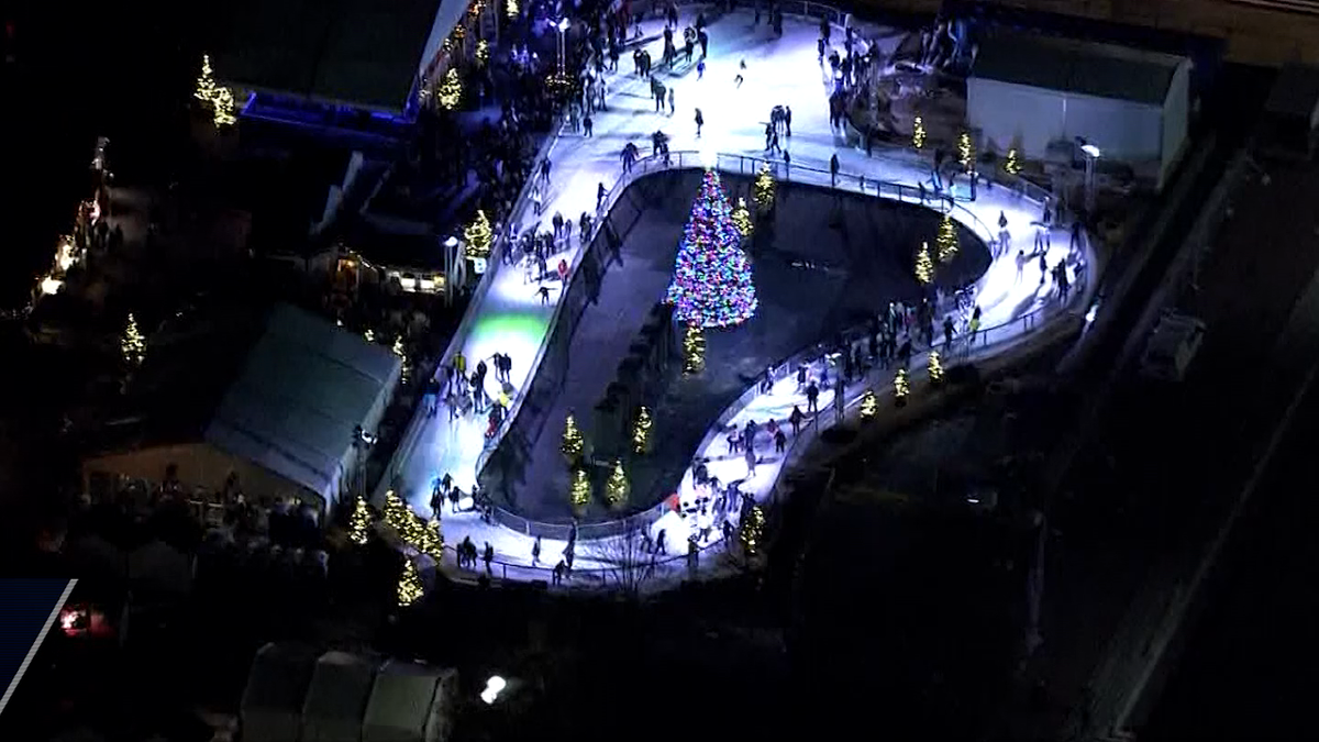 Downtown Boston transformed into winter wonderland