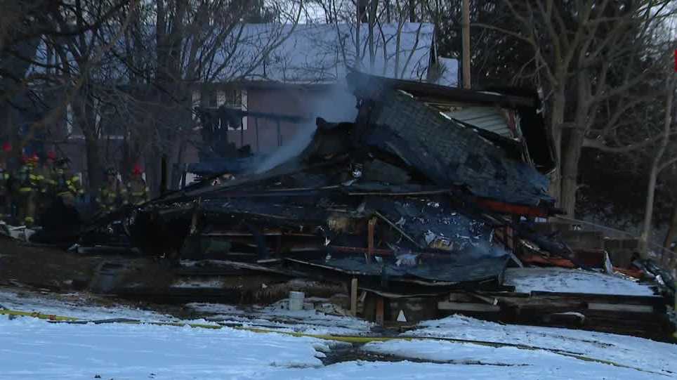 Omaha house destroyed by massive fire Friday