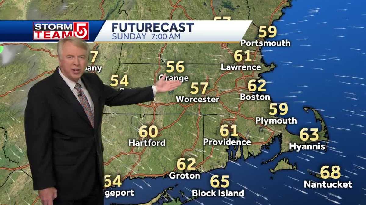 Video: Clear, cool night ahead of sunny, mild day