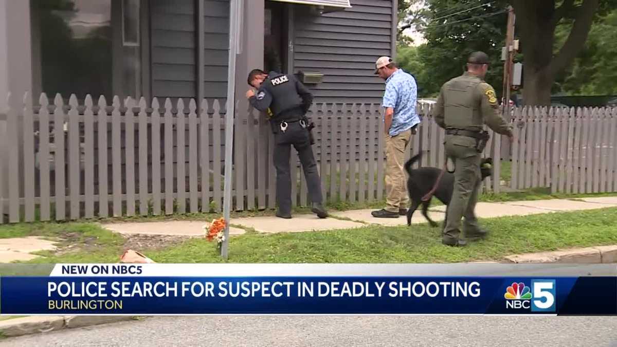 Victim in fatal shooting identified, Burlington police looking for shooter