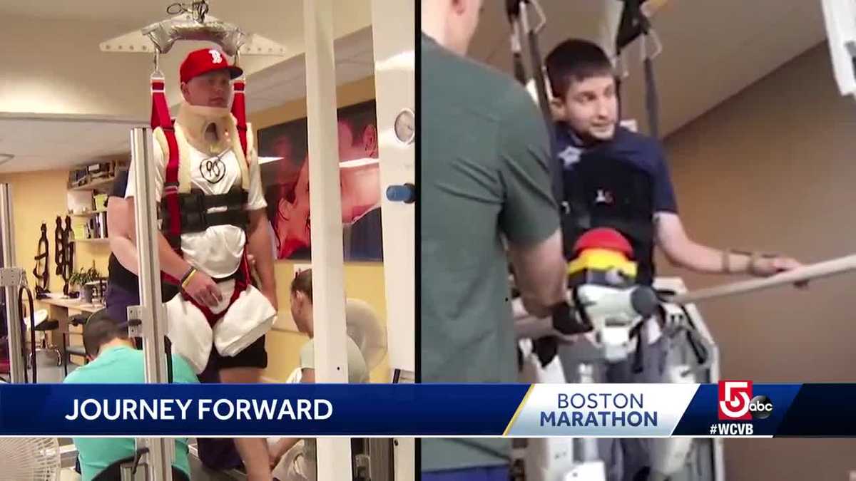 Two paralyzed men planning to run in Boston Marathon