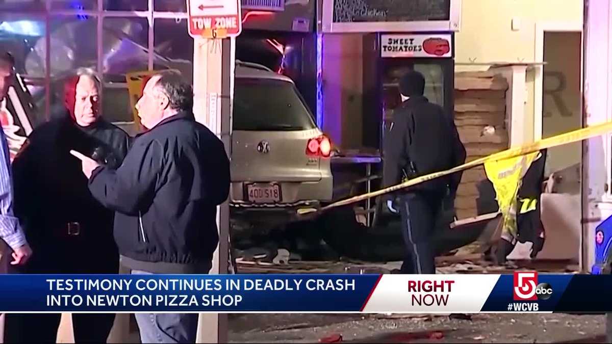 Testimony continues in fatal pizza shop crash