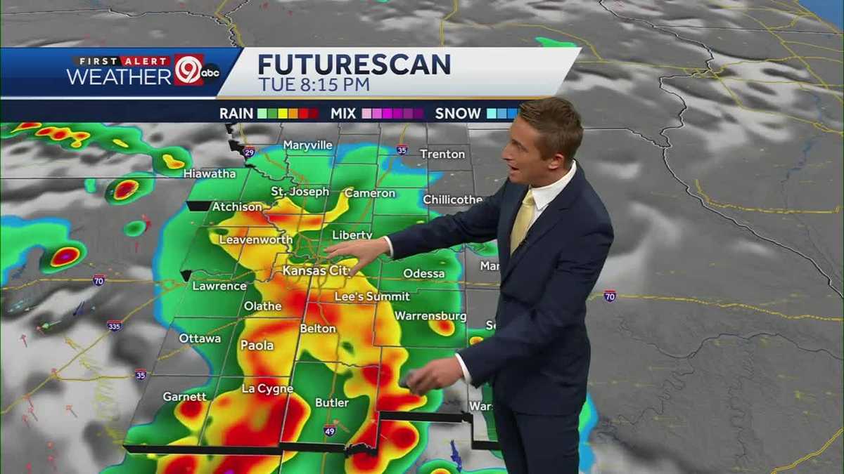 KANSAS CITY WEATHER: Numerous chances of thunderstorms this week