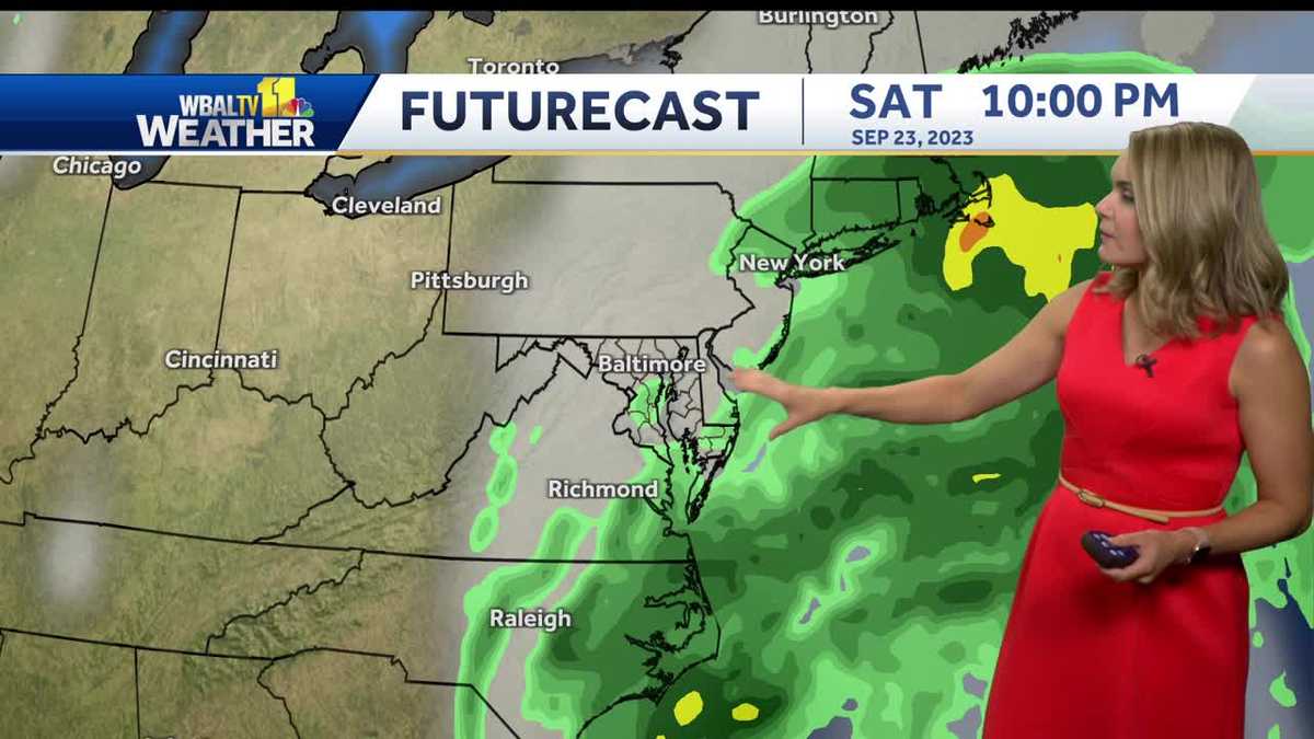 Mostly sunny and clear Wednesday, rain in future forecast