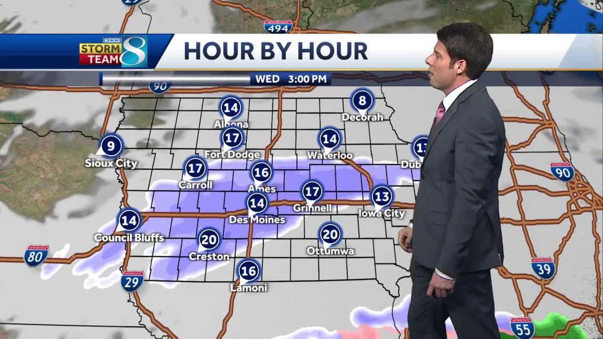 Forecast: Wintry mix to impact morning commute
