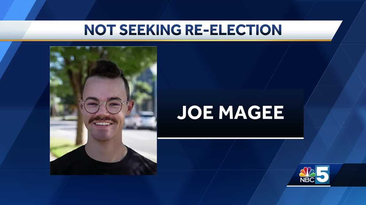 Burlington City Councilor Joe Magee not seeking re-election