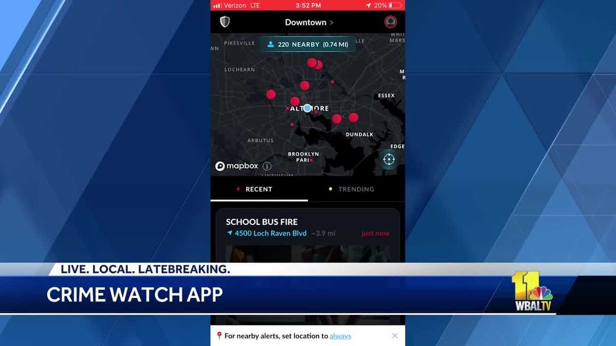 Baltimore becomes latest city to join 'Citizen' app, helpful to monitor ...