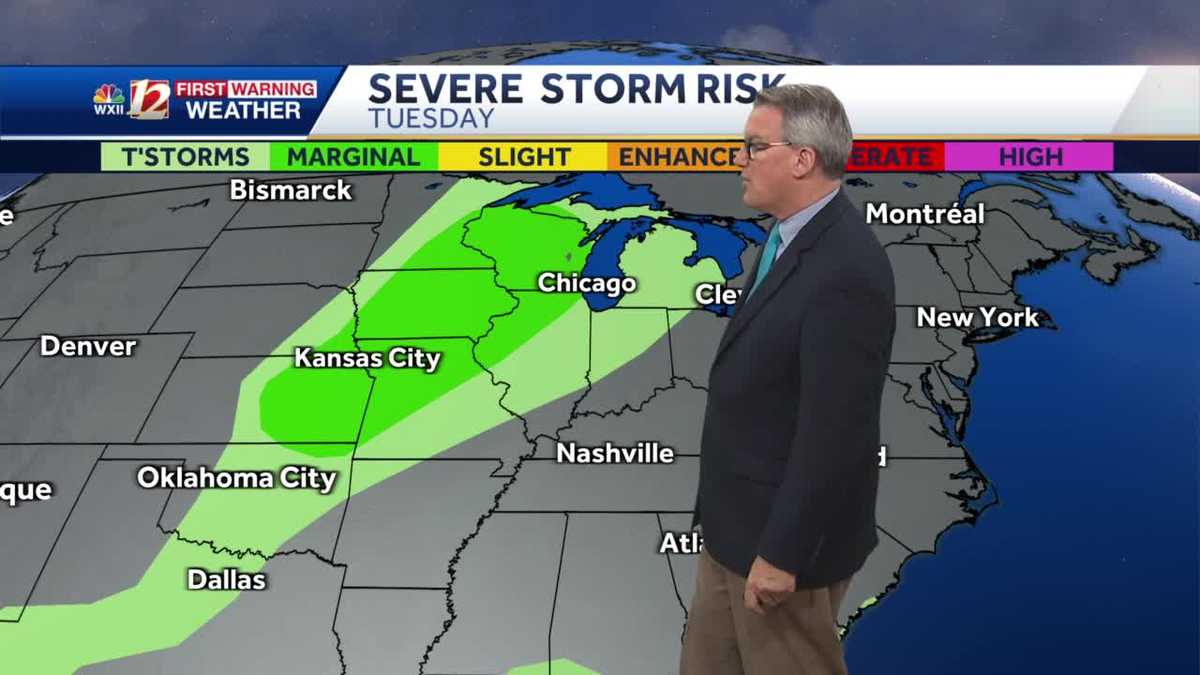 WATCH: Midweek storms, fall returns this weekend