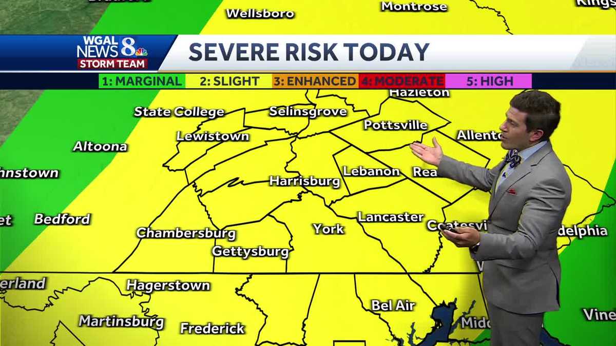 Impact day: storms return this afternoon and evening in south-central ...