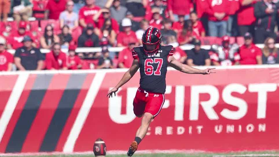 Pella grad Chase Carter kicking for Utah Utes after 4 years with ...