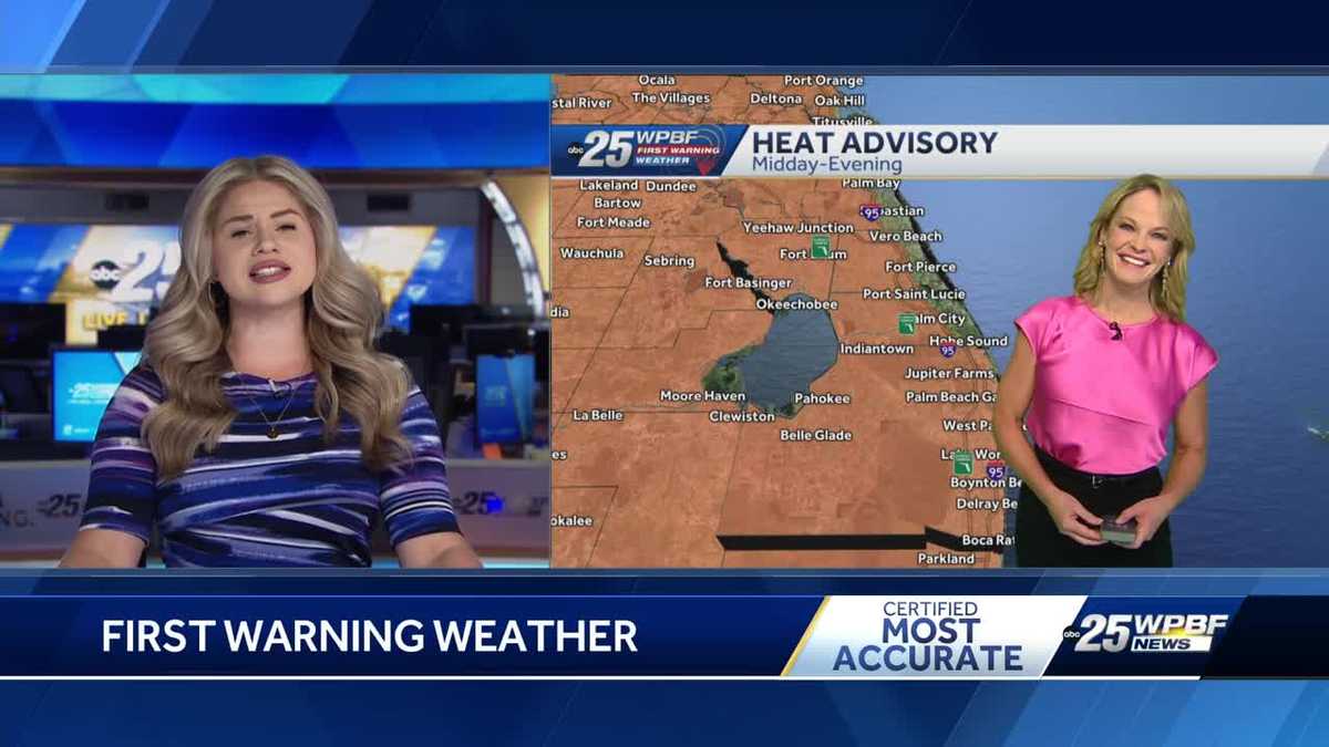 Heat Advisory for South Florida
