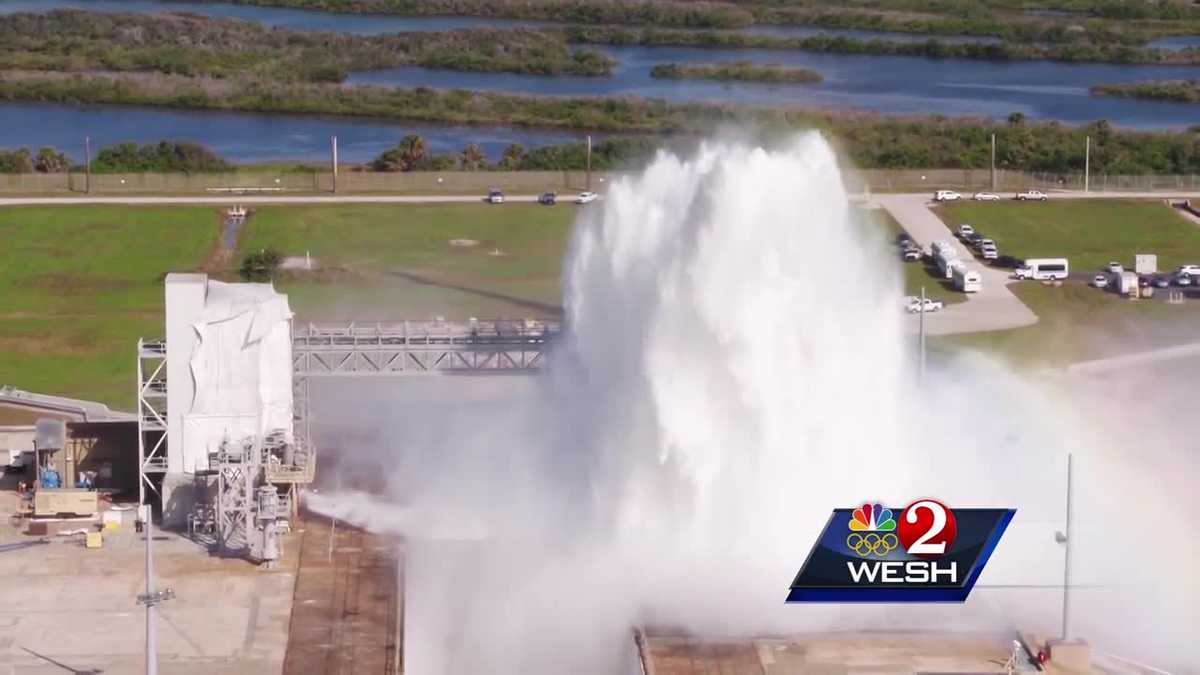 Water deluge test critical for American space exploration