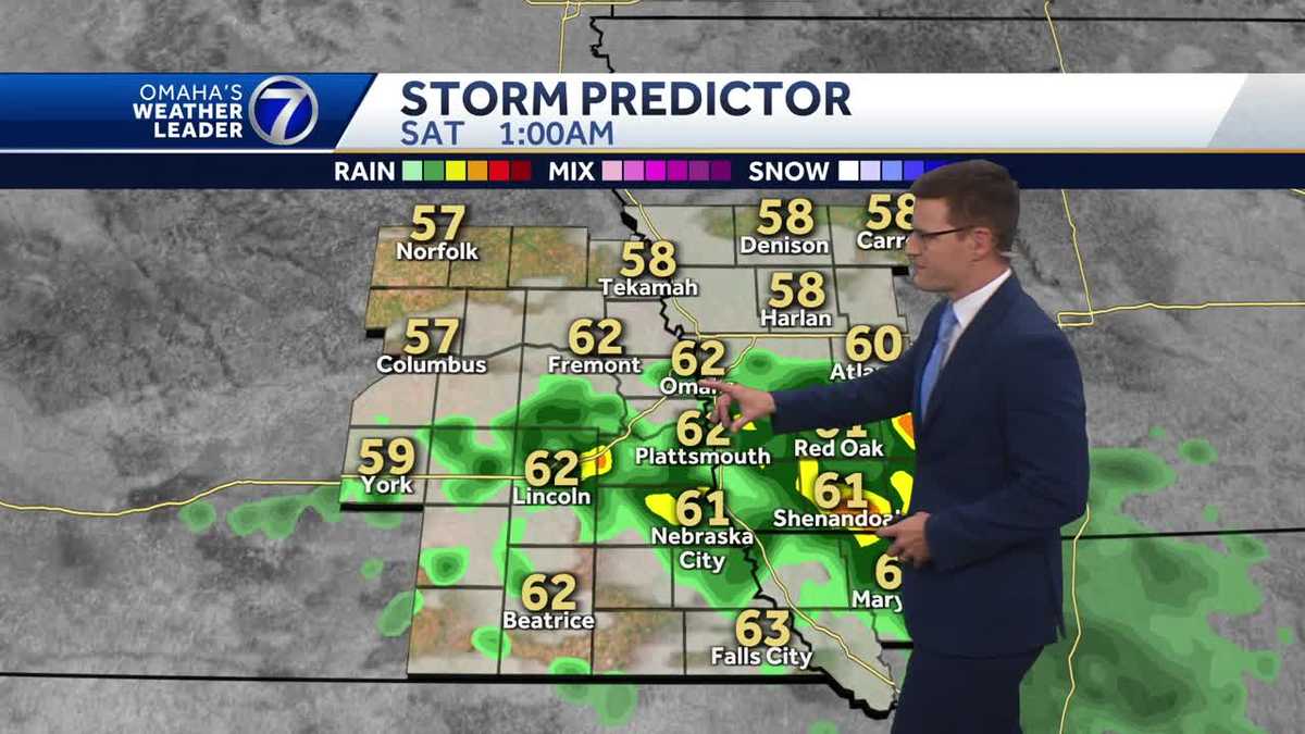 Omaha weather: Storm chances this week