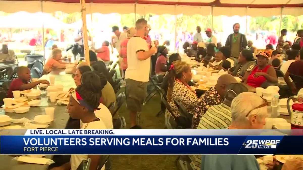 Community comes together to feed the needy