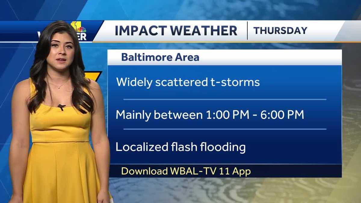 Impact Weather: Thunderstorm threats expected