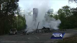 Burn victim leaps from window as fire rips through home in West Deer