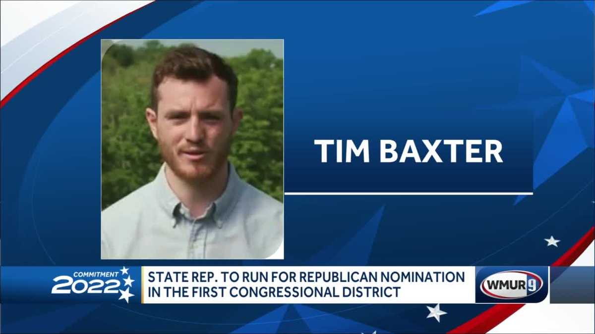 NH Republican Tim Baxter announces candidacy for 1st District﻿