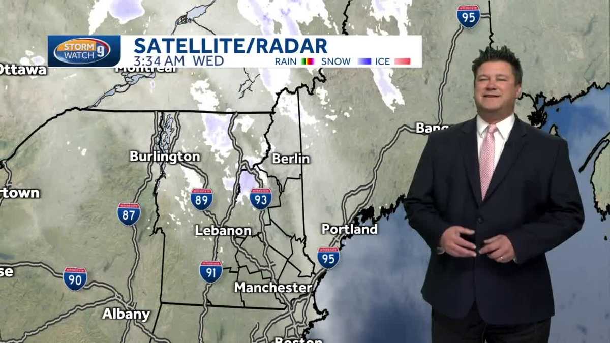 NH forecast video: Mild, partly sunny Wednesday New Hampshire
