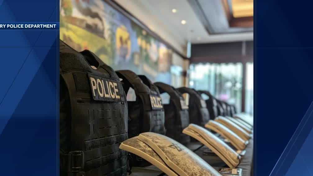 Perry Police Department gifted new armor