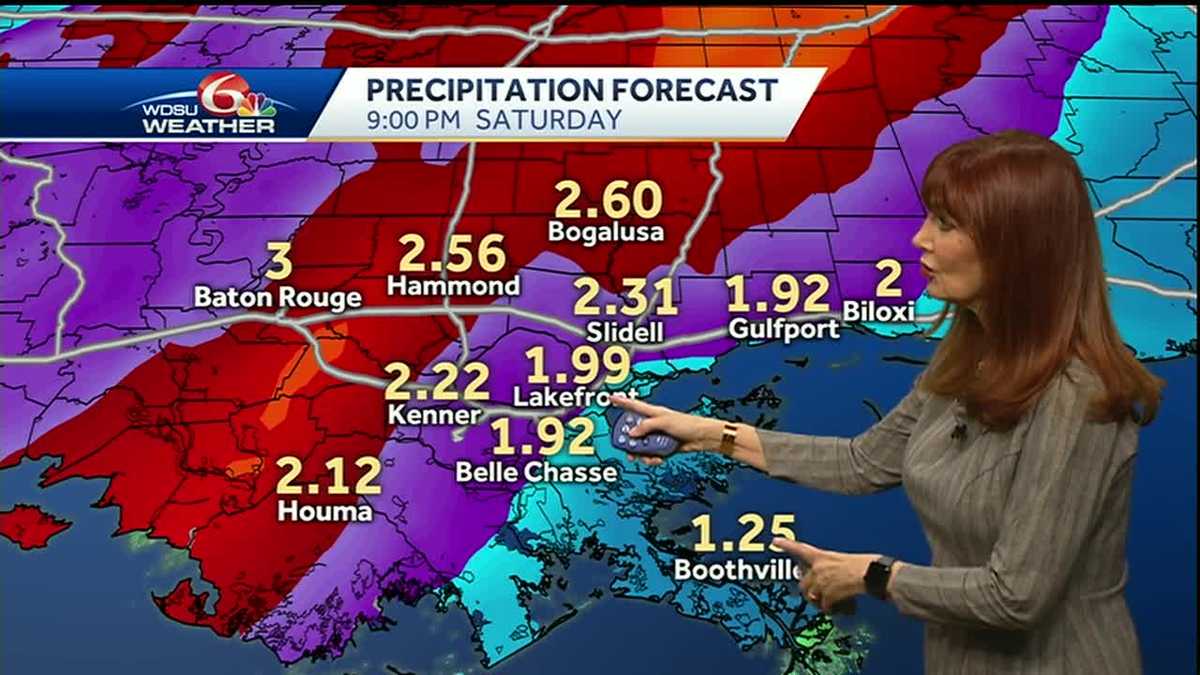 Slight risk excessive rainfall Friday