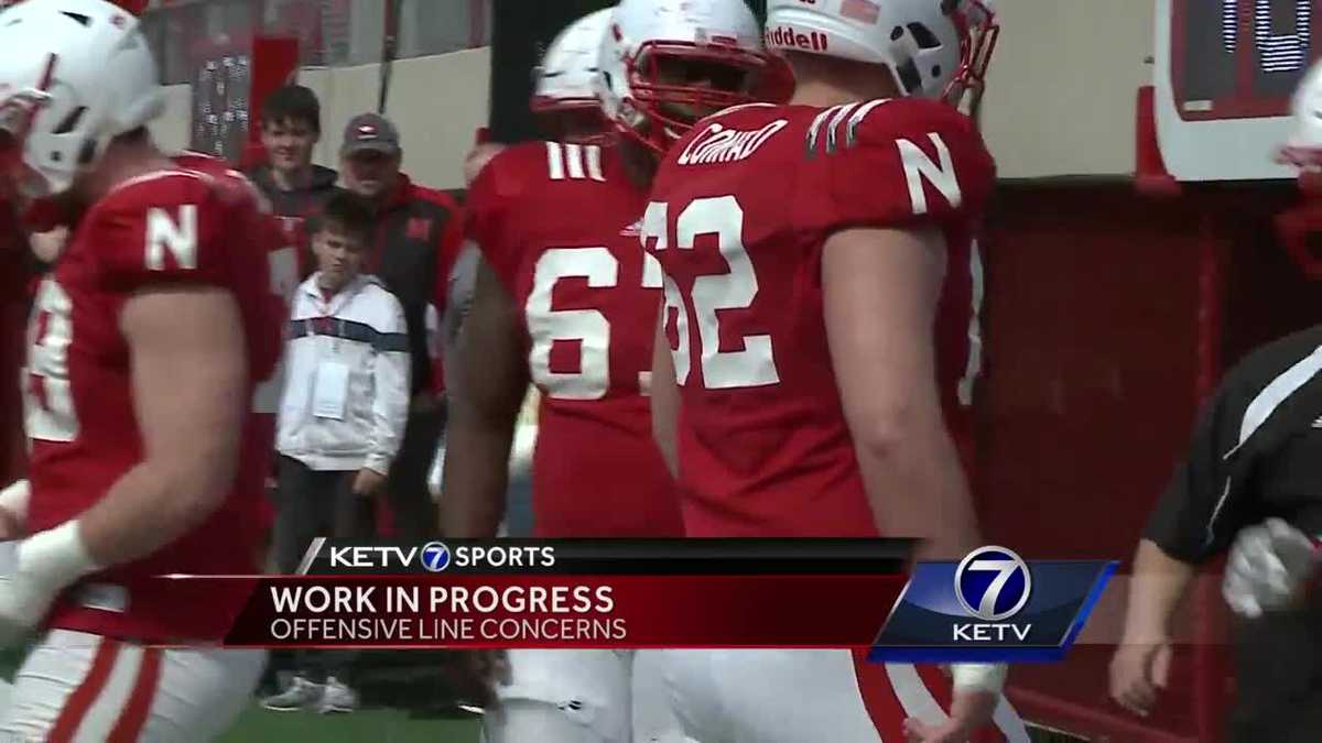 Nebraska offensive line a work in progress