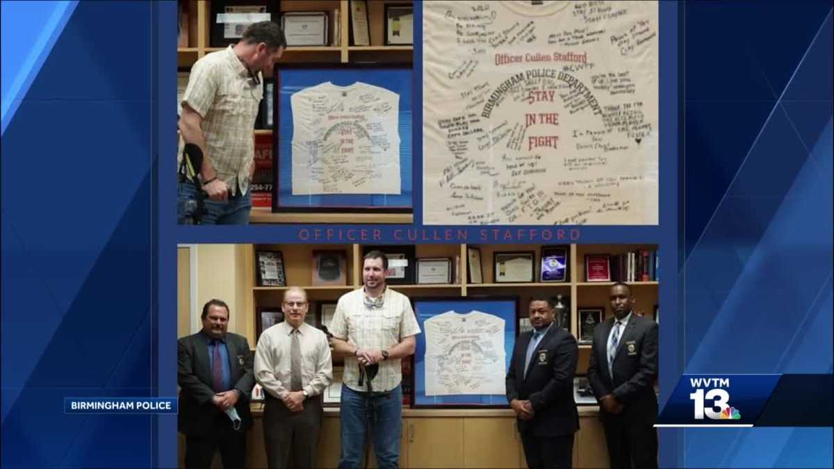 Birmingham officer shot last year hopes to return to the force in 2021